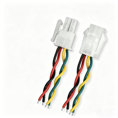 China OEM ODM 4 Pin 5557 Terminal Wire Cable Assembly, XH2.54 New Energy Battery Wiring Harness for sale