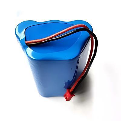 China OEM 3.7V 6000mAh Cobalt 18650 Battery Pack Protect Lithium Ion Battery Pack with Wire Leads  For Massage Gun for sale