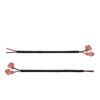 China Custom-Manufactured Wire Harness Connectors with Flag-Type Female Spade Terminal—Nylon Fully Insulated Cold-Pressed Terminal Wire for sale