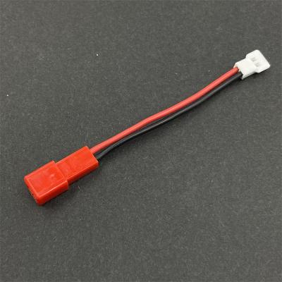 China OEM Custom PH 2.0mm JST/SM Wire Harness — Male-to-Female Conversion Lead for RC Model Battery Charging (2-Pin Terminal Wire)  | UL1007 Terminal Cable Assembly | China Factory Low MOQ for sale