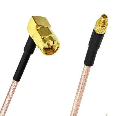 China Custom Length Wire Harness | SMA Right-Angle Male RG316 Flexible RF Coaxial Cable Assembly for UAV | From Prototype to Mass Production for sale