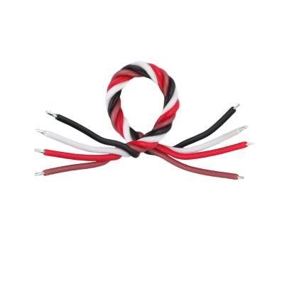 China Custom Wiring Harness | 4-Conductor Twisted Pair Signal Wire for Drones & FPV Quadcopter | UL Certified Factory for sale