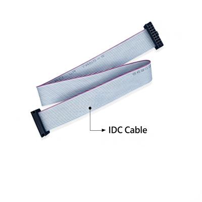 China Custom Automotive Wire Harness | 2.54mm Pitch IDC Grey Ribbon Cable Assembly for Industrial Control & FPV Drone | China Wiring Harness Factory for sale