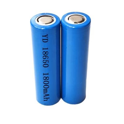 China IEC62133 Ceretified | Rechargeable Lithium Polymer Battery | 3.7V 1800mAh 18650 Lithium Ion Battery for Light Electric Vehicles | Made in China for sale