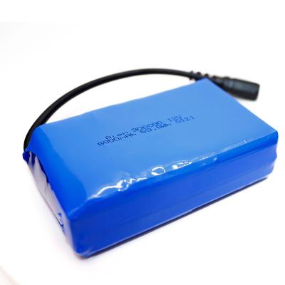 China UN38.3 Certified | Long Cycle Life Lithium Polymer Battery | 12V 5800mAh 65Wh 3S Lipo Battery for Small DC Motor Drives | Customizable China Factory Direct for sale
