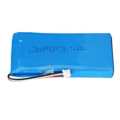 China Long Cycle Life Lithium Polymer Battery | Custom 16x50x100mm 32Wh 8500mAh 3.7V Li Polymer Battery Pack for High-power Fishing Lamp | ROHS Compliant Made in China for sale