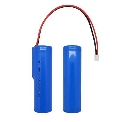 China OEM ODM 18650 Battery Pack | 7.4Wh 2000mAh 3.7V Liion Battery Pack for Bluetooth Speakers | Made in China Factory  | UN38.3 Certified for sale