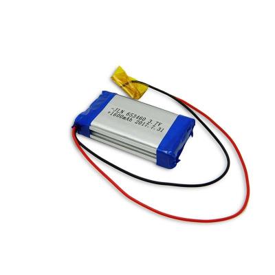 China 3.7V Lithium Polymer Battery | 500 Times 11.84Wh 3200mAh 3.7 Volt Battery Pack for LED Desk Lamps | ROHS Compliant Made in China for sale