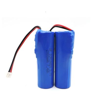 China Rechargeable 18650 Battery Pack | Samsung Custom 3.7 V 7.4Wh 2000mAh Li Ion Battery Pack for  Power Tools | IEC62133 China Manufacturer for sale