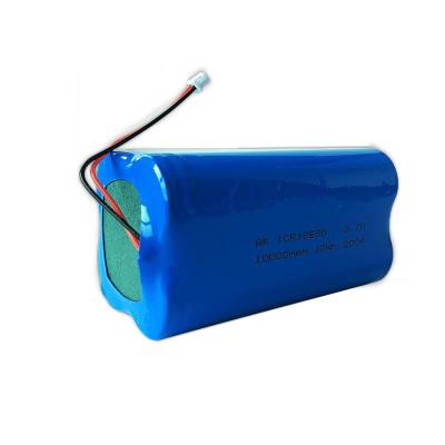 China IEC62133 Certified | Rechargeable 18650 Battery Pack | 10Ah Li Ion 3.7 V Battery with 1C Discharge for  Electric Bike | China Manufacturing Factory for sale