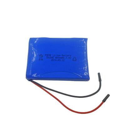 China IEC62133 Certified | Custom Size Battery 5000mAh 7.4 Volt Lithium Ion Polymer Battery for GPS Tracker Battery | ROHS Compliant Made in China for sale