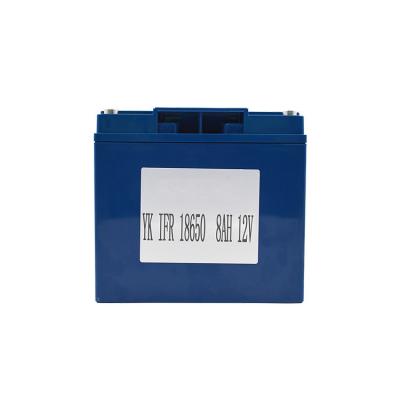 China 18650 Battery Pack | LiFePO4 Battery Pack 12V 8Ah and Top-mounted Screw Terminals for Smart Devices | MSDS China Manufacturer for sale