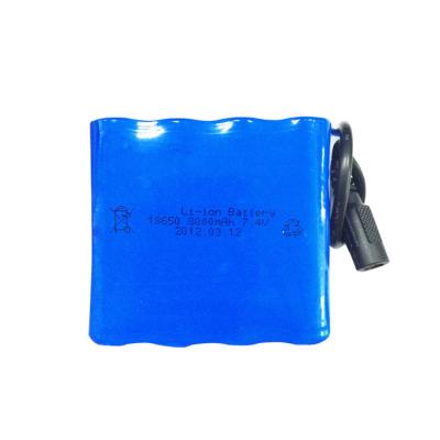 China Custom 7.4V 8000mAh 18650 Lithium-ion Battery Pack | 2S 2P High-Capacity Power Solution Pollution Free for LED Strip Lights | CE China Factory for sale