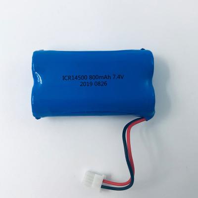 China Sumsung 18650 Battery Pack | Lithium 7.4V 800mAh 18650 Lithium Ion Battery Pack for Portable Devices | ROHS Compliant Made in China for sale