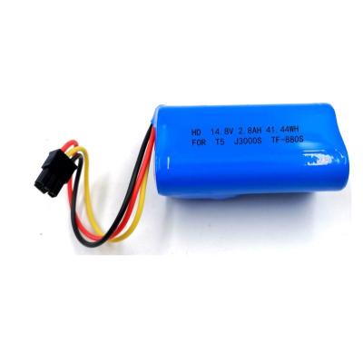 China BMS Protected 18650 Battery Pack | Custom 2600mAh 14.8 Volt 18650 Rechargeable Lithium Ion Battery for Smart Sensors | CE Certified | Made in China for sale