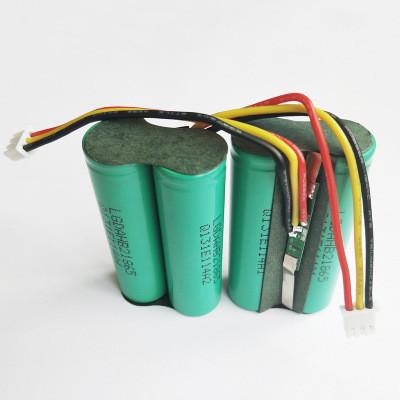 China 3.7V 3600mAh Sumsung 18650 Rechargeable Liion Battery Pack for sale