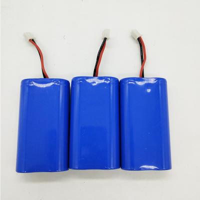 China 18650 Battery Pack | MSDS 2400mAh 18650 3.7 V Lithium Ion Rechargeable Battery with White JST-style Connectors for Portable Speakers | China Manufacturer for sale