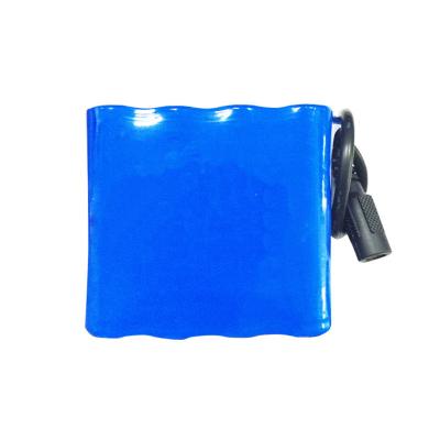 China MSDS Certified | 18650 7.4V 8000mAh Lithium-ion Battery Pack with a Standard DC Barrel Connector for Portable Monitors  CC CV Charge | Made in China for sale