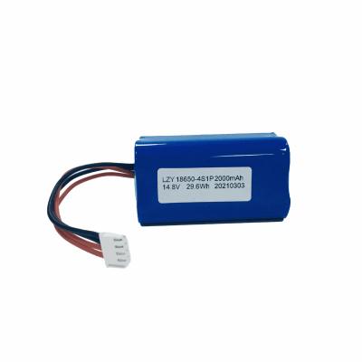 China UN38.3 Certified | 18650 Lithium Battery Pack | Samsung 14.8V 2000mAh Rechargeable Battery Pack | OEM Custom | China Manufacturing Factory for sale
