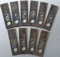 Quality High Striking Resistance Hammer Mill Beaters With Alloy Steel for sale