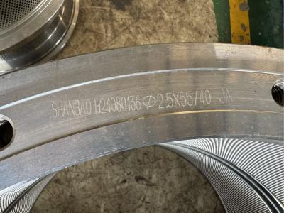 China Customized Stepped Relief For Buhler660-228 Ring Die With High Compression Ratio for sale