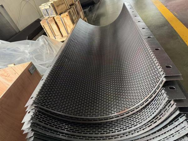 Quality Q195 Material High Opening Rate Long Square Hole Screens with Precise Size for sale