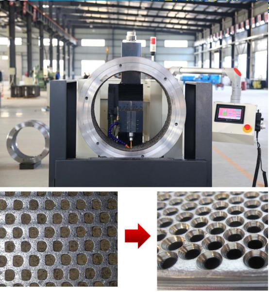 High Repair Efficiency Automatic Chamfering Machine For Pellet Dies Easily Operate