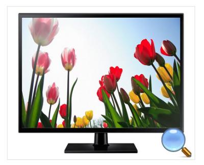 China OEM Smart 24 inch HD LCD TV 1080P for Bank / Office With HDMI VGA PC Audio Input for sale