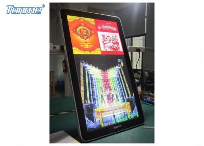 China Commercial HD Wall Mounted Digital Signage Iphone Style Support Andriod WIFI 3G for sale