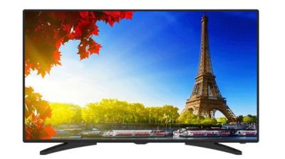 China High Resolution 43 inch Smart  4K HD LCD TV  Black / Red / Silver / Grey / White Color for sale
