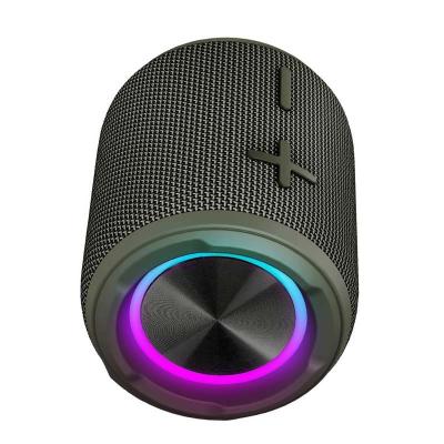 Cina Altoparlante all'aperto impermeabile senza fili dell'altoparlante IPX7 del tessuto di Ozzie E100mini con le luci di RGB in vendita