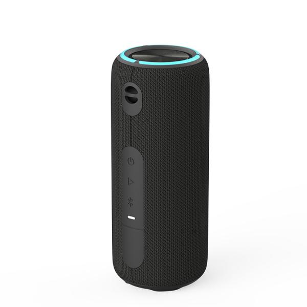 Haut-parleur imperméable sans fil IPX7 de Bluetooth H300 de lumière de LED avec Bass Plate