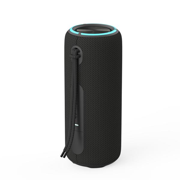 Haut-parleur imperméable sans fil IPX7 de Bluetooth H300 de lumière de LED avec Bass Plate