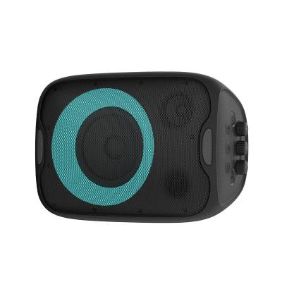 China Usb Disk Function Outdoor Party Speaker Battery Powered Abs + Iron Material for sale