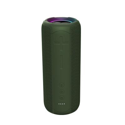 China Ozzie E200ML Wireless Fabric Speaker portable ipx7 waterproof RGB light speaker for sale