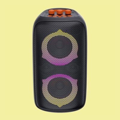 China Bluetooth negro V5.3 altavoz de fiesta al aire libre con batería 4\u03a9 Impedancia ABS hierro en venta