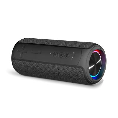 China Ozzie Bluetooth Portable Speaker With LED Lights IPX7 Waterproof TWS for sale