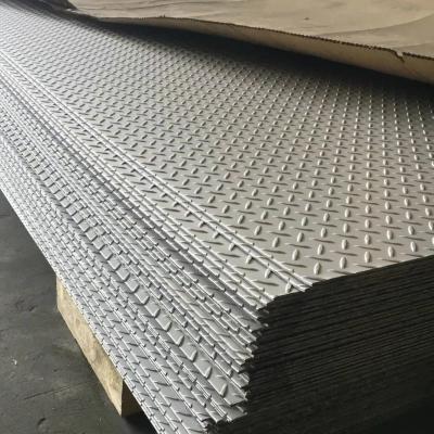 Cina il piatto d'acciaio Astm A786 del modello di 0.5mm modella 4 Diamond Pattern Stainless Steel Sheet in vendita
