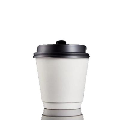 China Double-Wall Insulated Leak Proof Customizable Logo Takeaway Paper Cup for Hot Drinks for sale