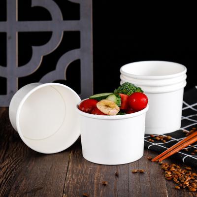 China Leak Proof Kraft Soup Containers With Custom Logo For Eco Takeout for sale