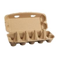 Quality 10 Cell Eco Friendly Biodegradable Shockproof Egg Packaging Box For Safe for sale