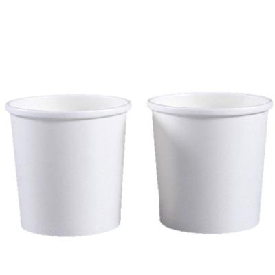 China Round Leak Proof Kraft Paper Bowls With Custom Logo For Takeaway for sale