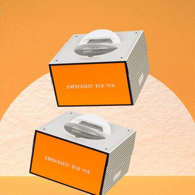China Eco-Friendly Cardstock Cake Box with Integrated Design and Handheld Portability for Pastries for sale