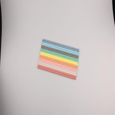 China 25pcs Creative Colorful Biodegradable Paper Straws 20cm Length 6mm For Milk Tea Party for sale