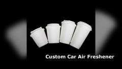 Custom Car Air Freshener Long Lasting Fragrance Card
