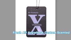 Custom Car and Home Air Freshener Odor Eliminator