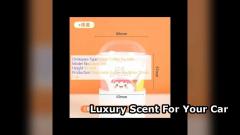 Luxury Liquid Mineral Oil Car Fragrance Hanging Bottle
