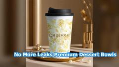Leak Proof Ice Cream Paper Bowls for Premium Takeout