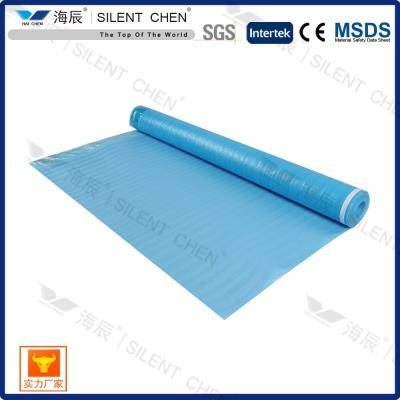 中国 2つPEのフィルムが付いている1つのEPEの泡の湿気の防止の積層の床張りのUnderlaymentに付き 販売のため