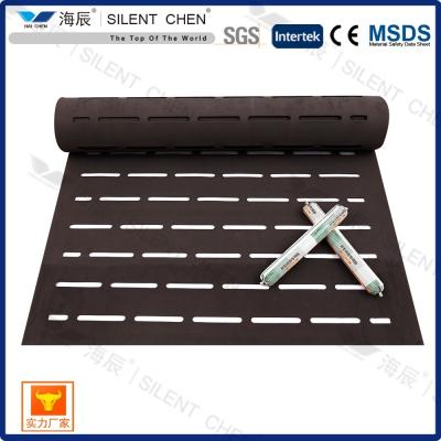 China 2mm IXPE Schaum Underlayment mit Schlitz-Löchern für ausgeführtes Hartholz zu verkaufen
